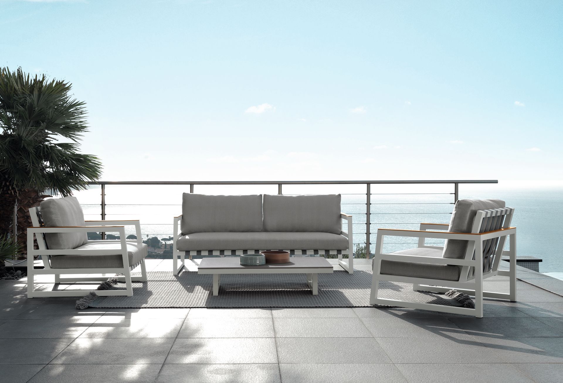 Alabama//Alu Rocking Chair | Italian garden furniture: Talenti