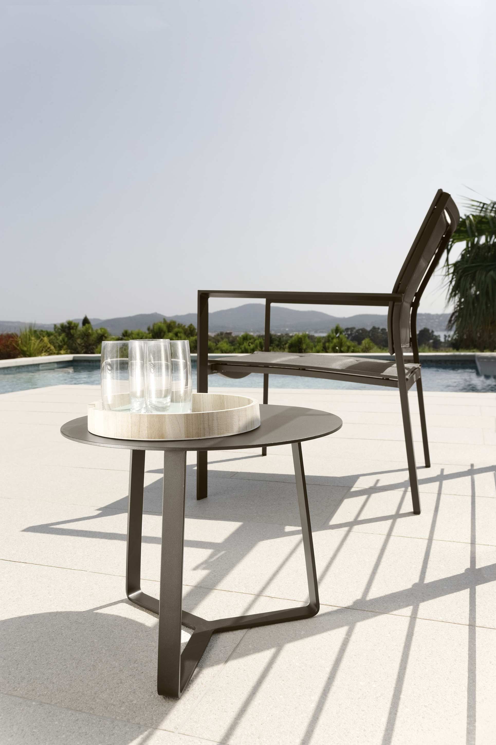 Touch 152/225 Extentible dining Table | Italian garden furniture: Talenti