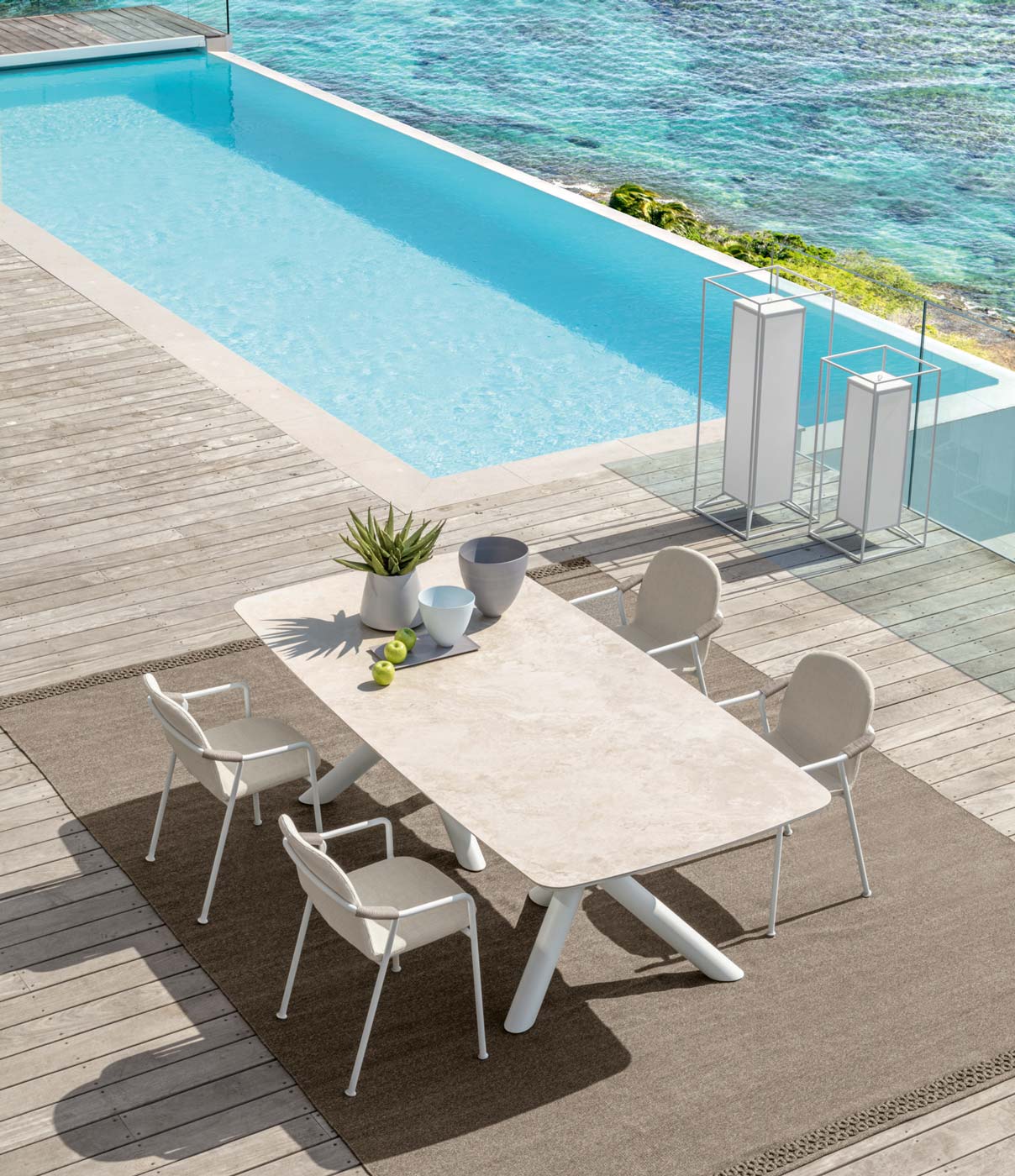Coral Bar Stool | Italian Outdoor/Indoor Furnishings: Talenti