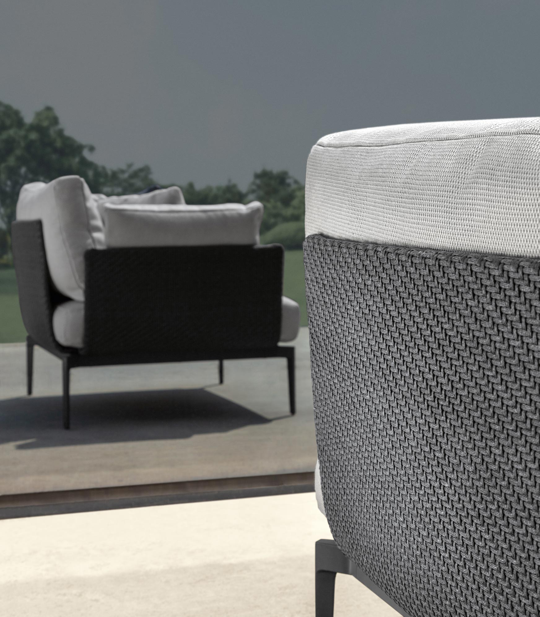 Leaf Living armchair | Italian garden furniture: Talenti