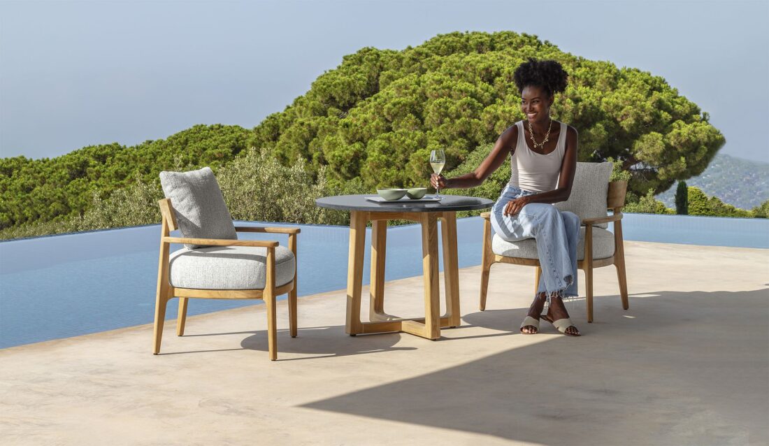 Ever Dining table H65 | Italian garden furniture: Talenti