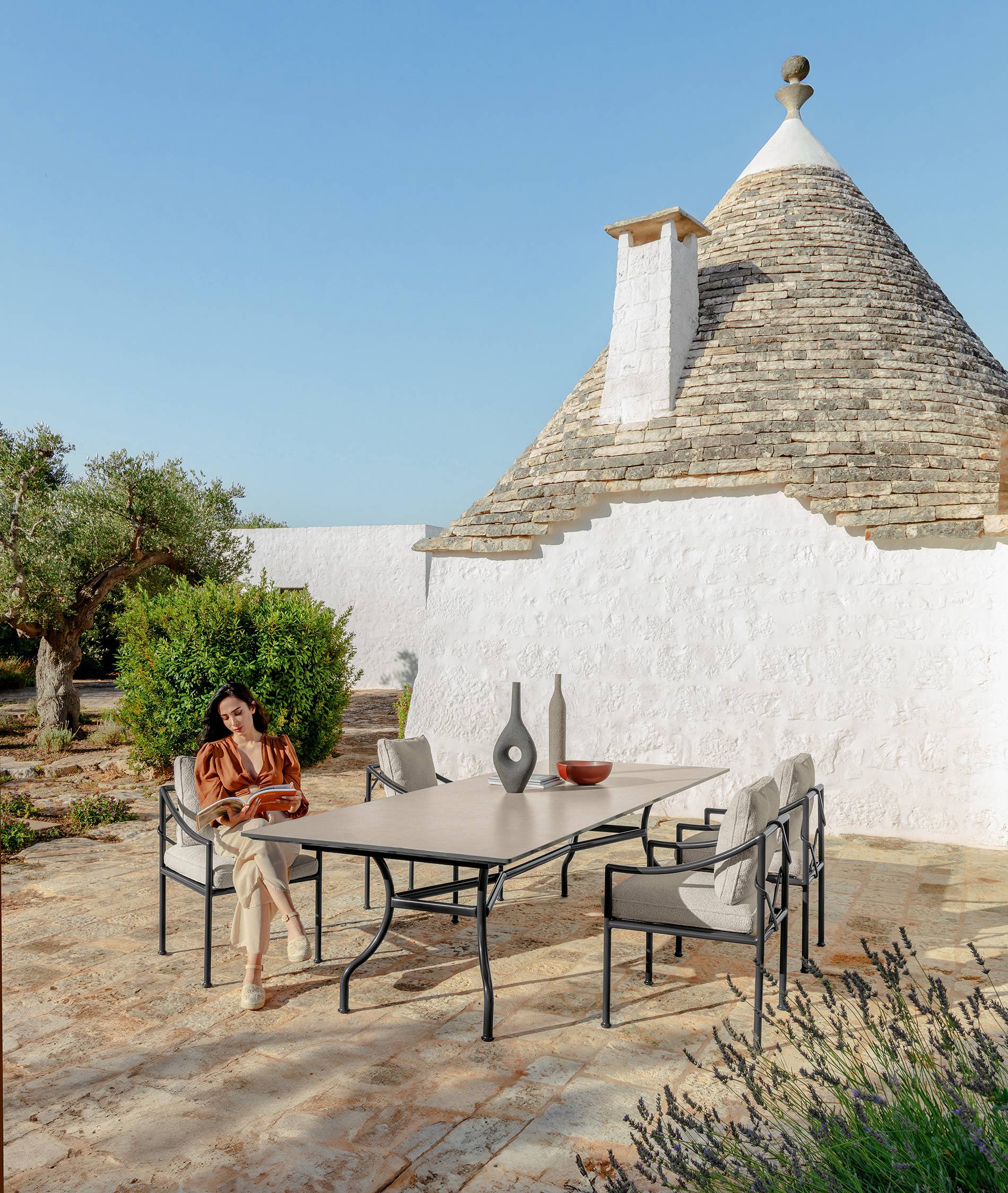 Capri Dining Armchair | Italian garden furniture: Talenti