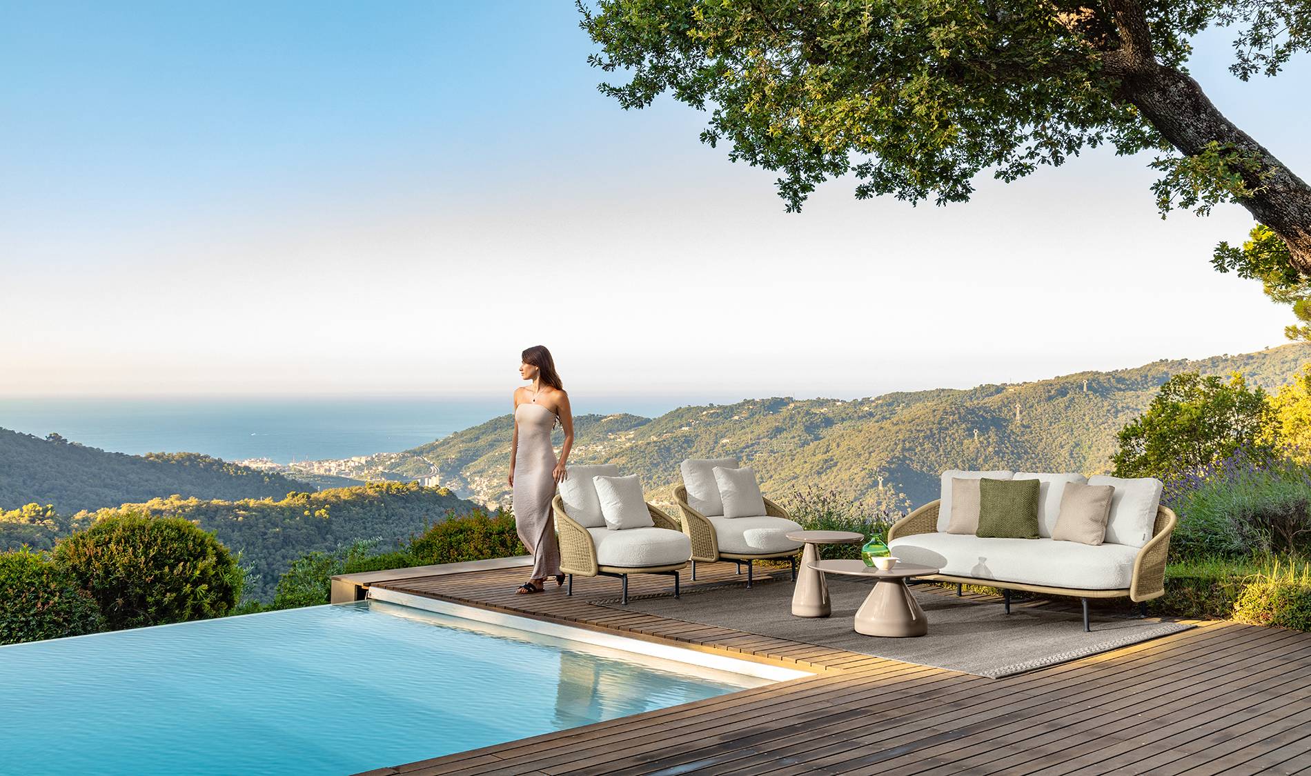 Nido Living Armchair | Italian garden furniture: Talenti