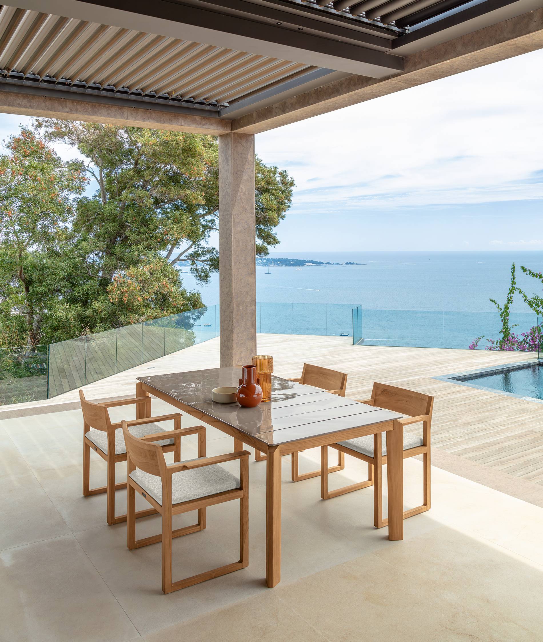 Thea Dining Table 300×100 | Italian garden furniture: Talenti