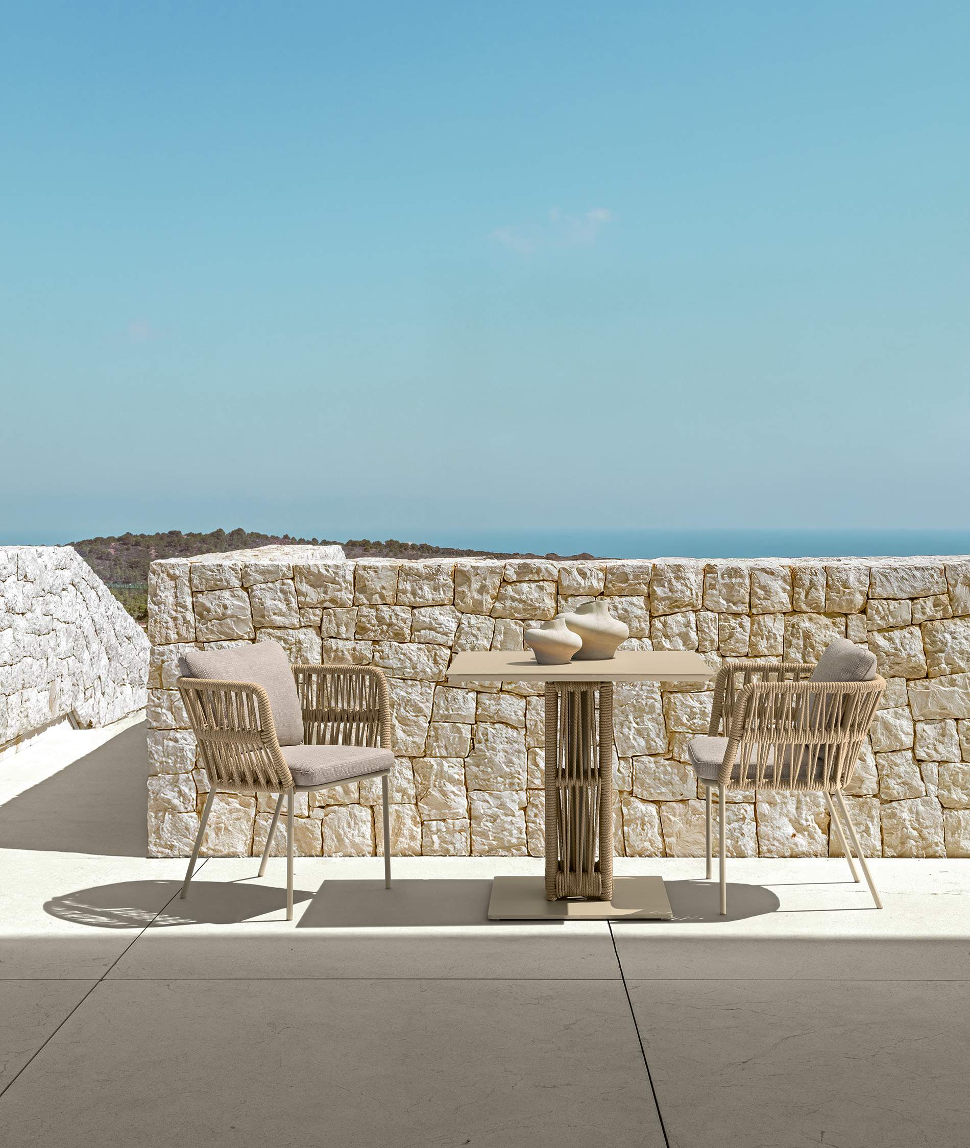 Cliff Dining table 80×80 | Italian Outdoor/Indoor Furnishings: Talenti