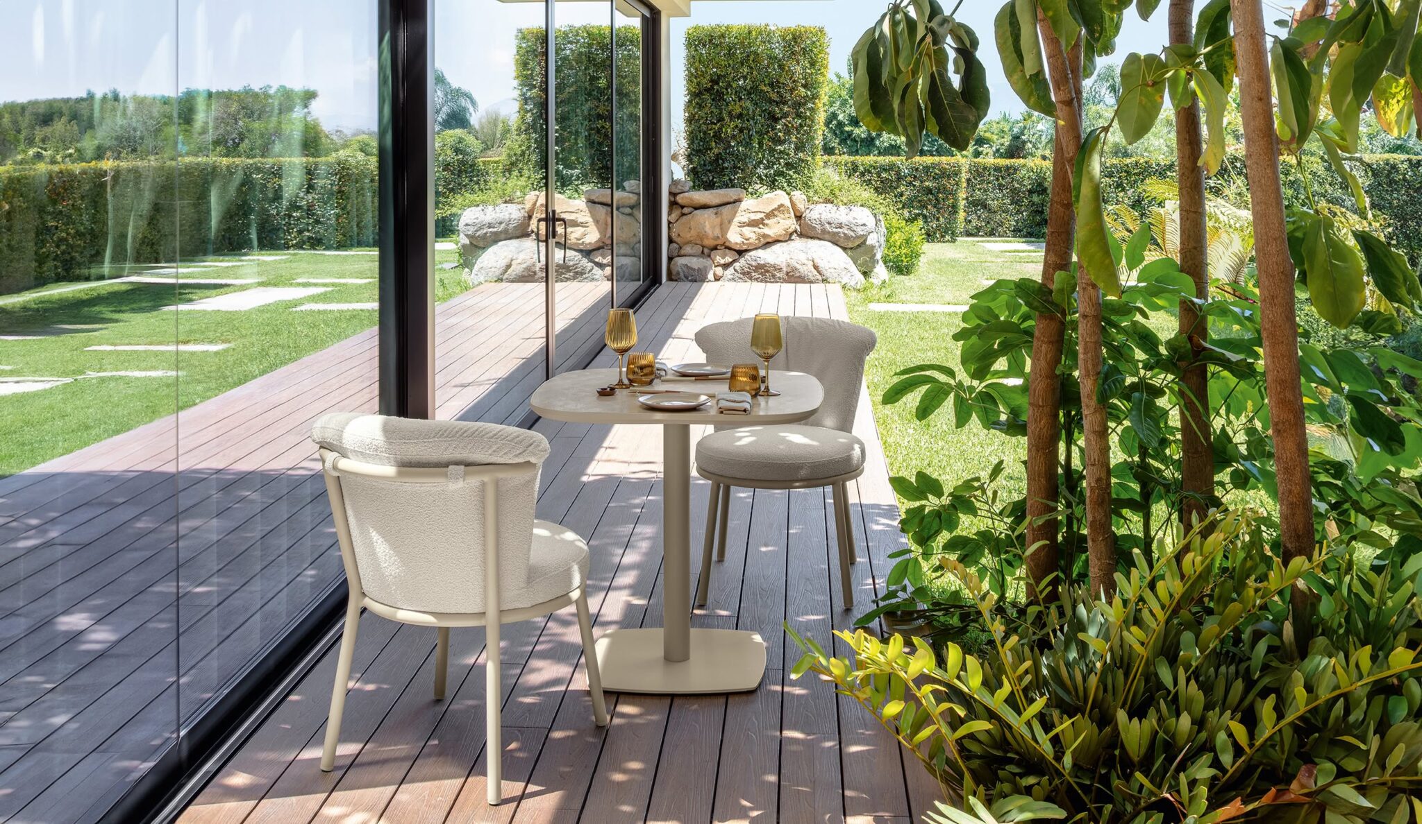 James Dining Table 80×80 | Italian Outdoor/Indoor Furnishings: Talenti